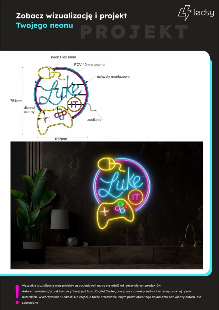 Neony LED | Neony ledowe w sklepie lub neon na zlecenie | Ledsy